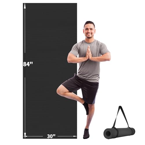 Extra Long Yoga Mat for Ultimate Comfort and Stability During Workouts ...